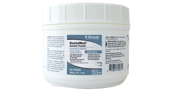 GENTAMED##T## SOLUBLE POWDER (Rx)